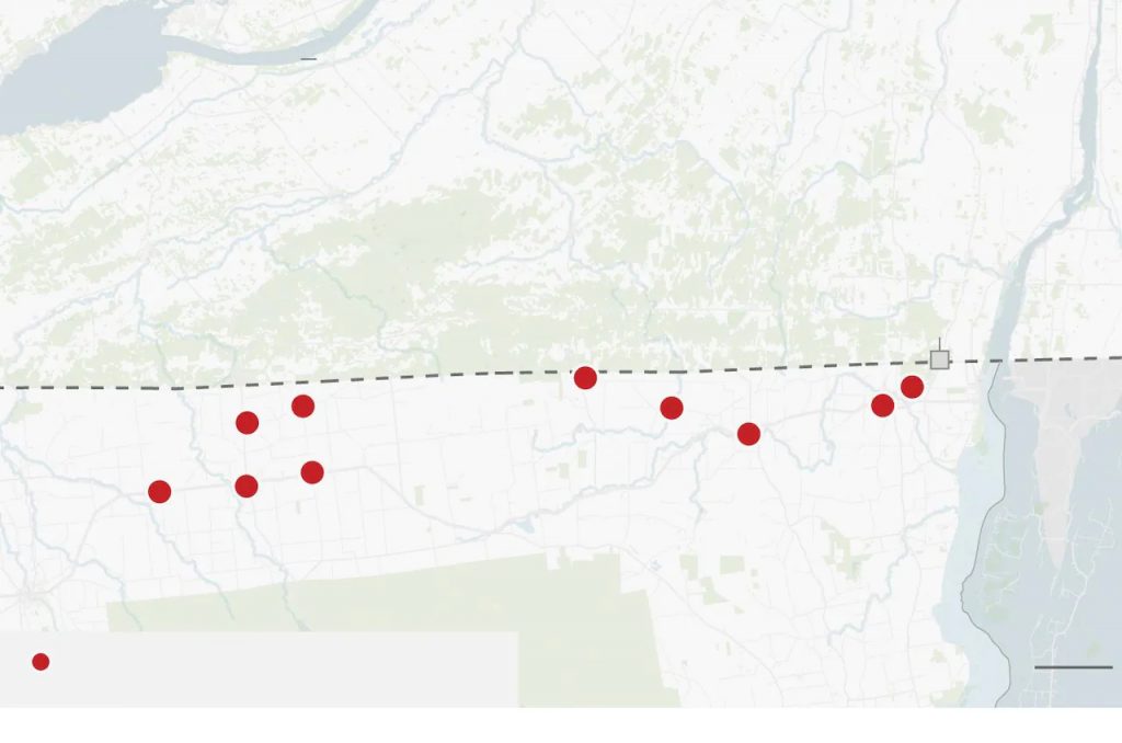 El Popular - El sector de Swanton, el cruce de los traficantes de ...