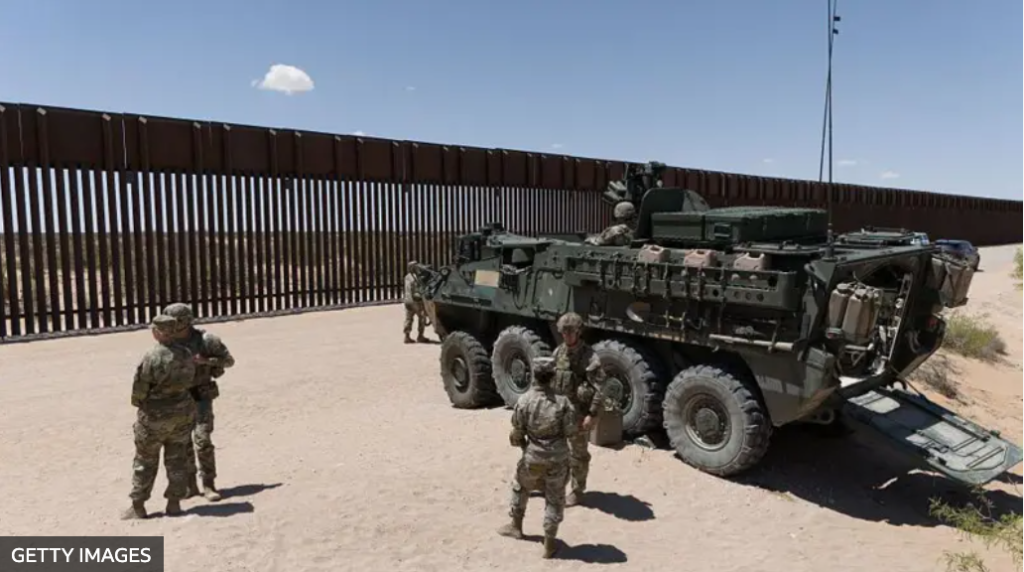 El Popular - Cómo Trump está militarizando la frontera entre EE.UU. y ...